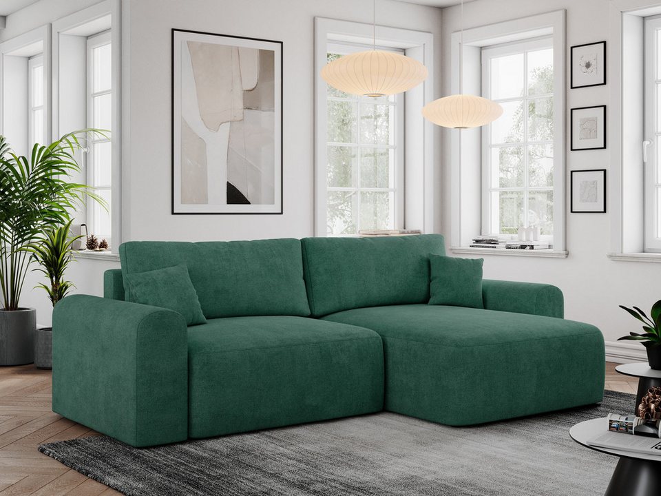 Mks MÖbel Ecksofa Nelson Set Wellenfedern Dl Typ Automaten Lose